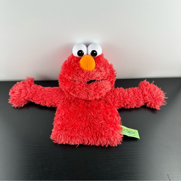 Gund | Toys | Gund Sesame Street Elmo Hand Puppet Soft Plush Toy New ...